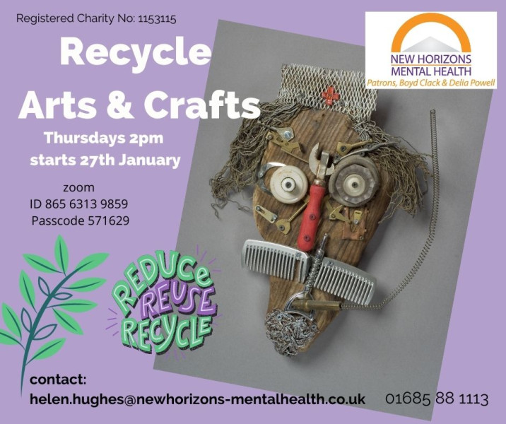 New Horizons - Recycle Arts & Crafts - Connect RCT