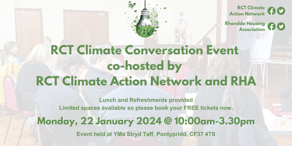 RCT Climate Conversation Event - Connect RCT